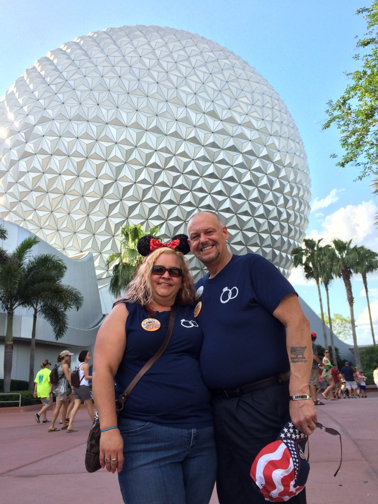 Disney Epcot - The Garrison Family