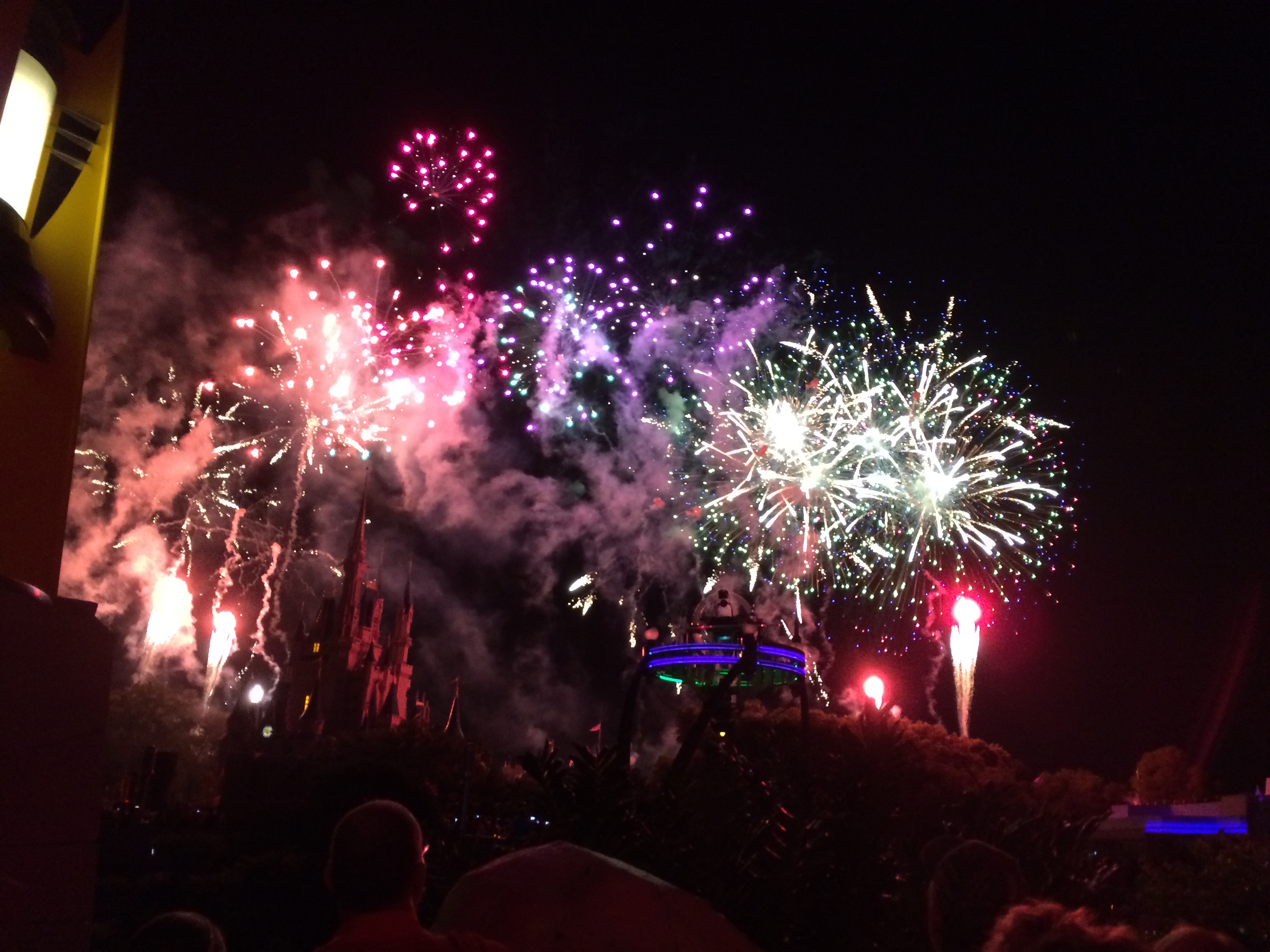 Fireworks over the Castle - The Garrison Family
